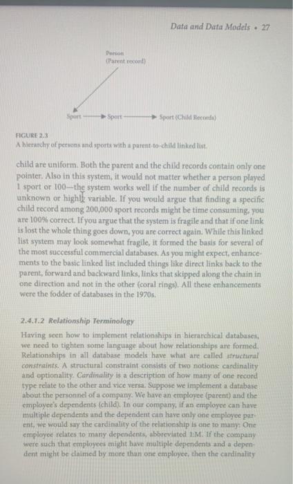 2 4 Database Models We Now Take A Look Back At