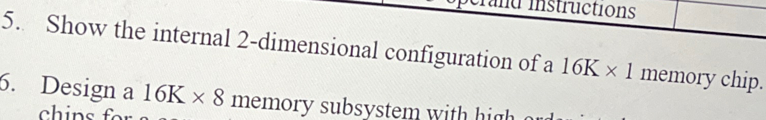 Solved Show the internal 2-dimensional configuration of a | Chegg.com