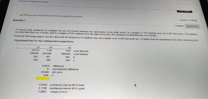 Solved Question completion State Moving to the question | Chegg.com