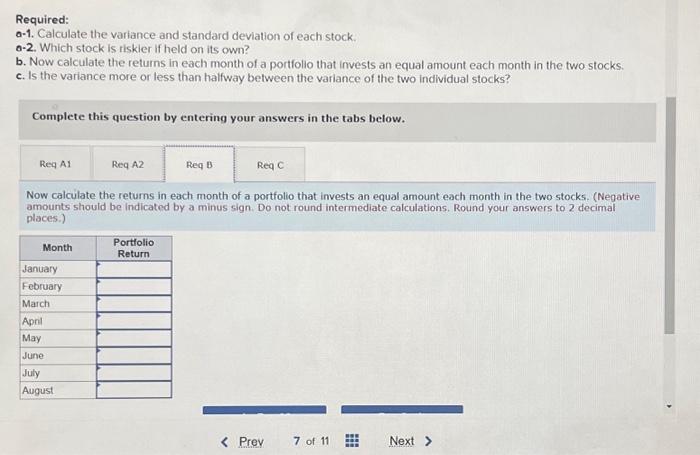 Solved Problem 11-19 Diversification (LO3) Here are the | Chegg.com