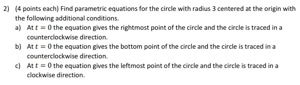 Solved Please solve all parts | Chegg.com