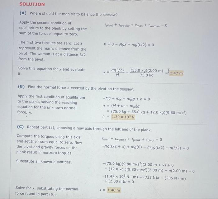 Solved GOAL Apply the conditions of equilibrium and | Chegg.com