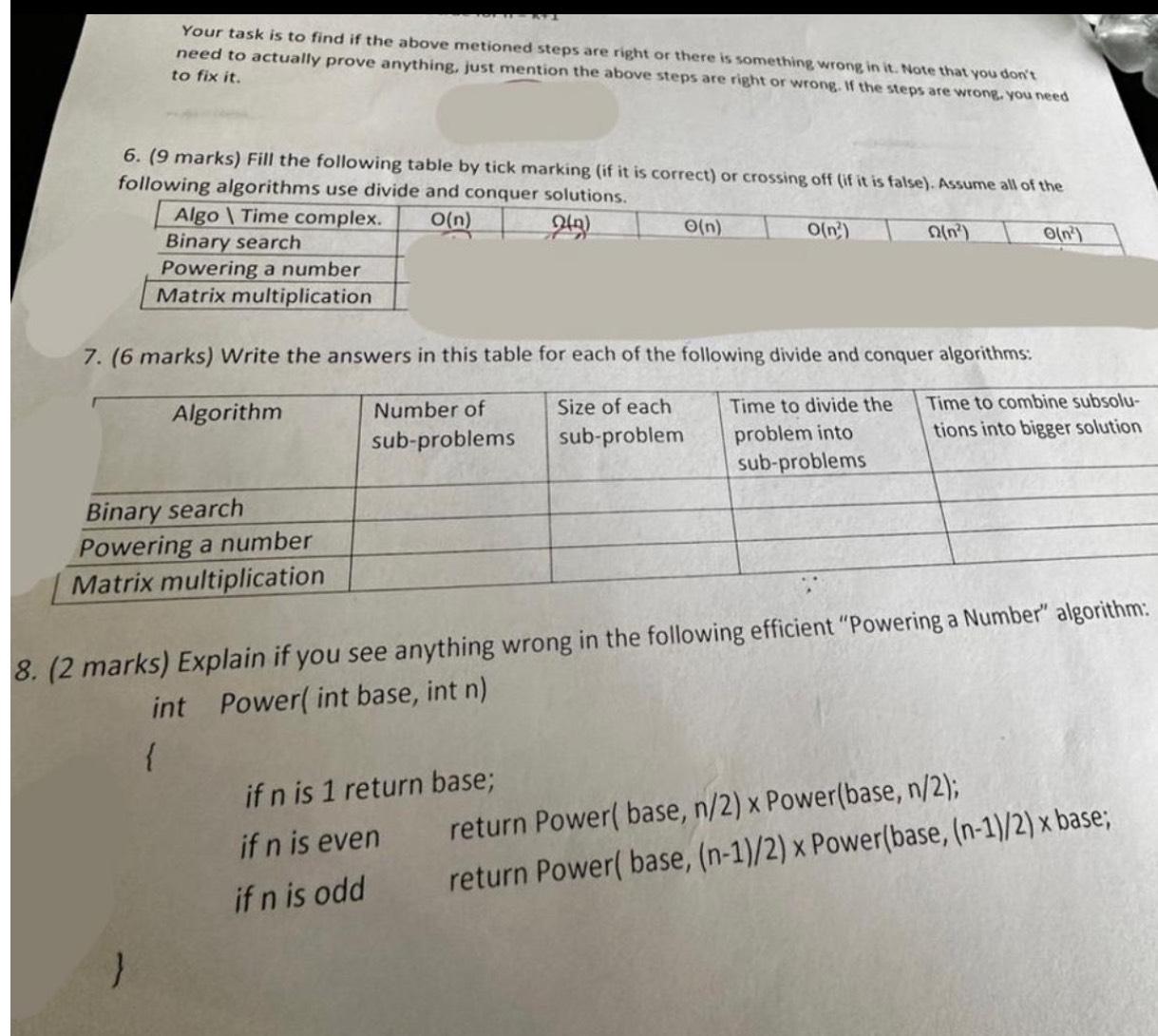 Solved Your task is to find if the above metioned steps are | Chegg.com