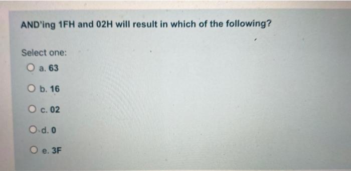 Solved A "NOP" instruction in an x86 program will: Select | Chegg.com