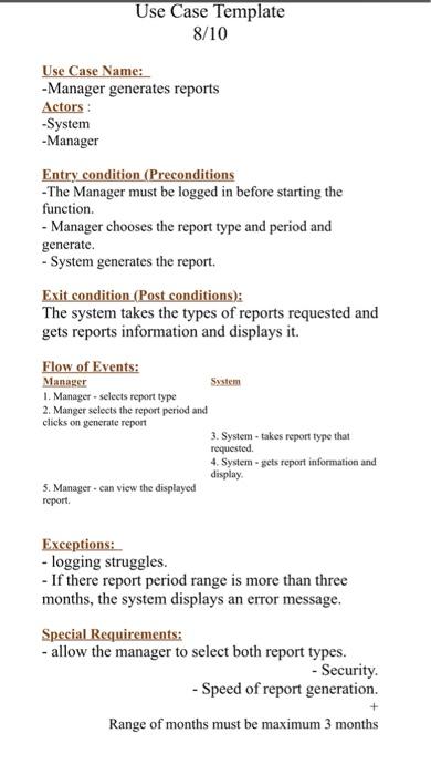 Solved ((project software engineering))the required of the | Chegg.com