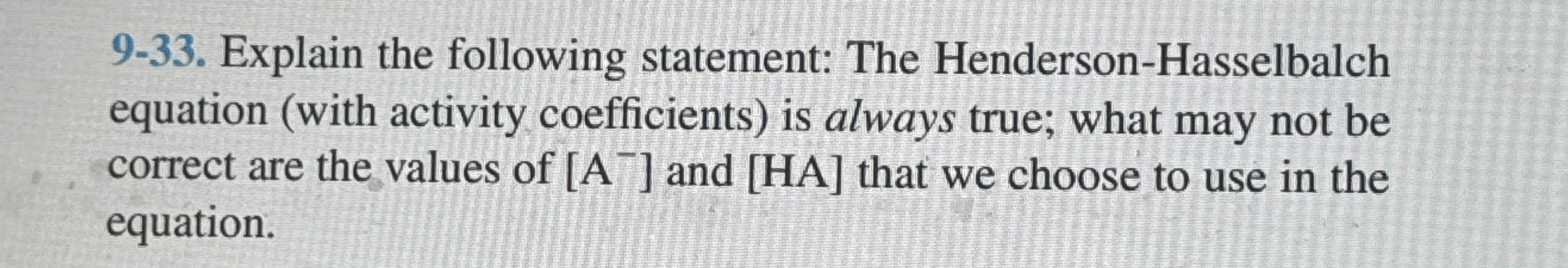 Solved 9-33. ﻿Explain the following statement: The | Chegg.com