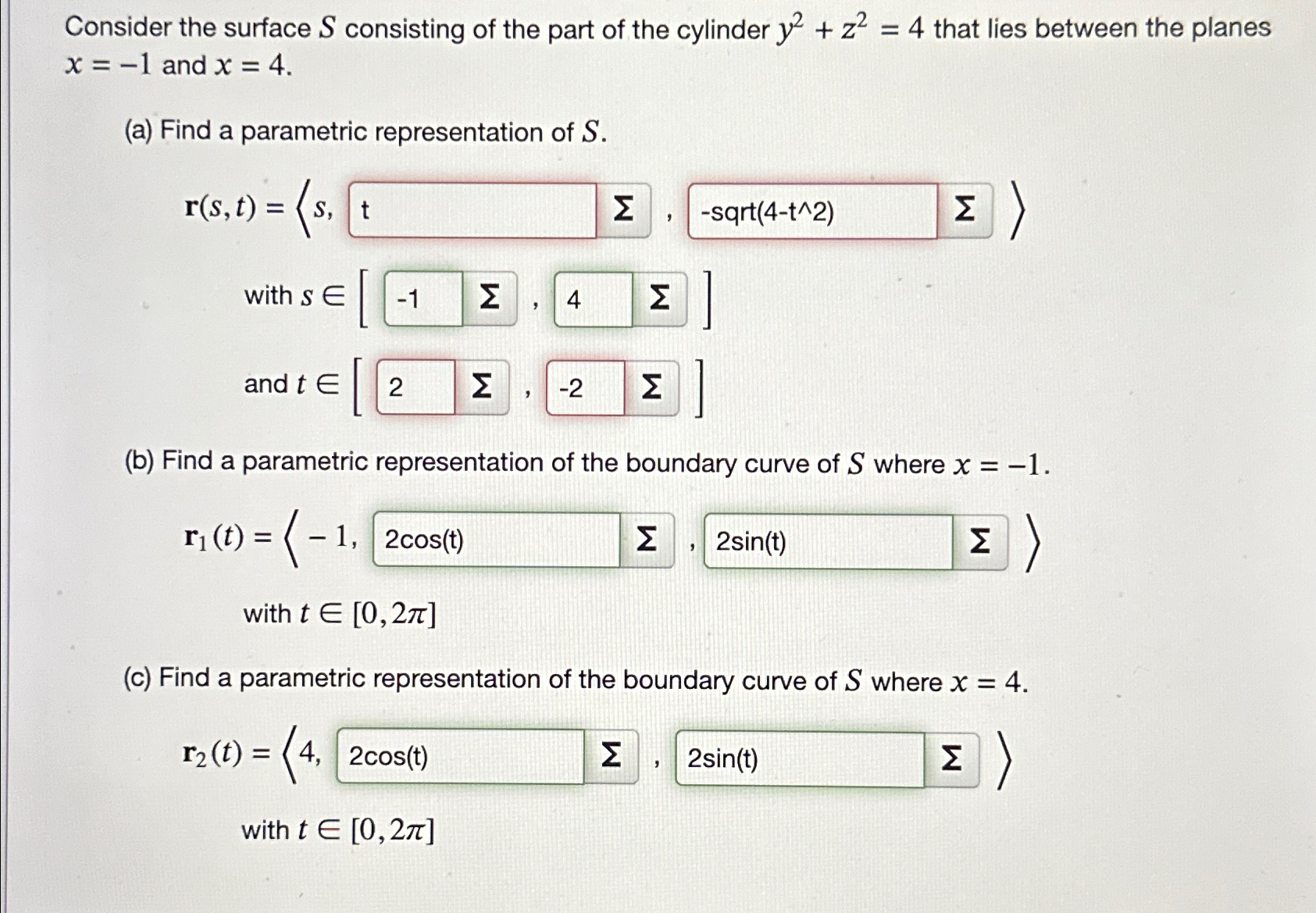 Solved Consider the surface S ﻿consisting of the part of the | Chegg.com