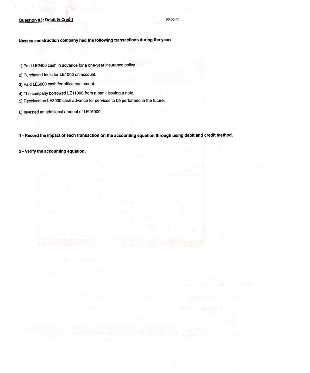 Solved \r\n\r\nQuestion \\#2: Addition and subtraction: \\( | Chegg.com