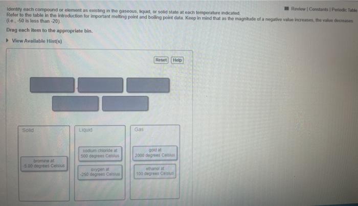 Solved Classify each of the following as an element, a | Chegg.com