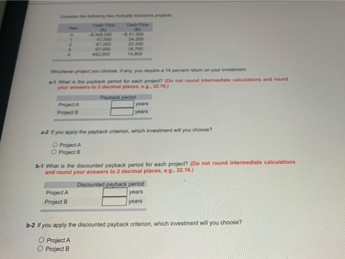 Solved POO 14.300 which you choose you require a 14 percent | Chegg.com