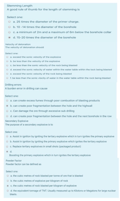 Solved Stemming Length A good rule of thumb for the length | Chegg.com
