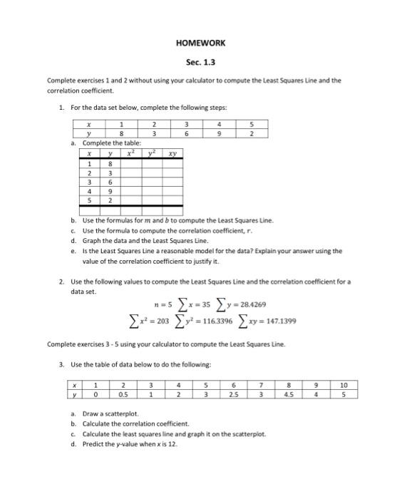 Solved Complete exercises 1 and 2 without using your | Chegg.com