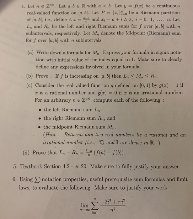 Solved Help on question 4. and 6.? I got stuck at the end, | Chegg.com