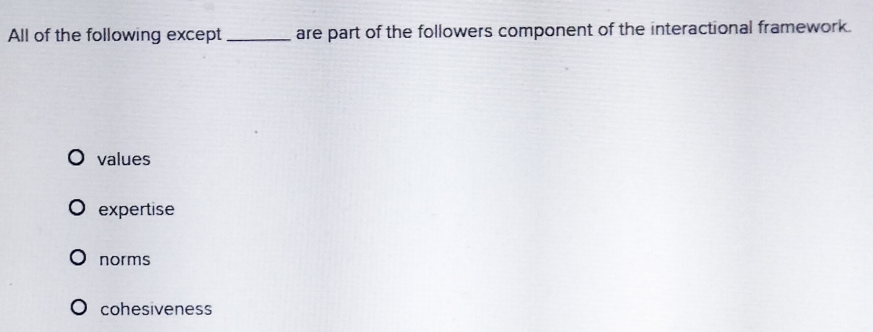 Solved All of the following except are part of the followers | Chegg.com