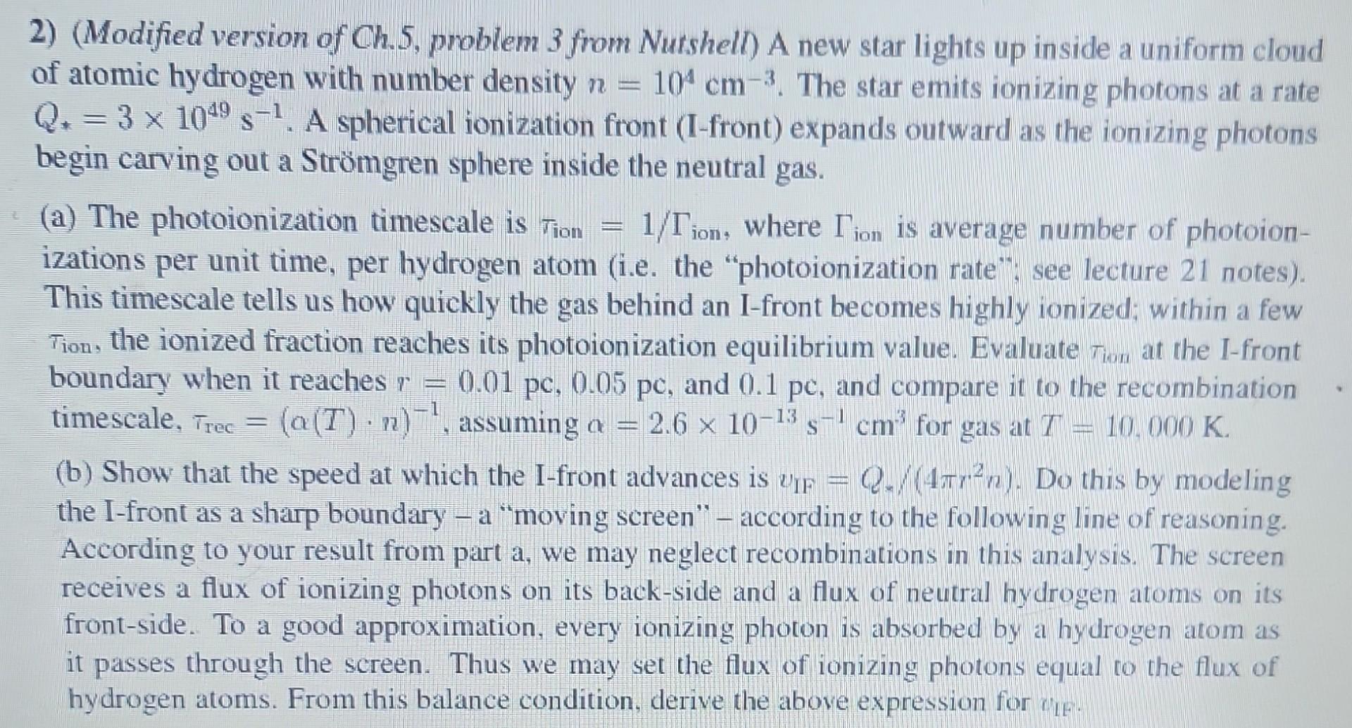 Solved 2) (Modified version of Ch.5, problem 3 from | Chegg.com
