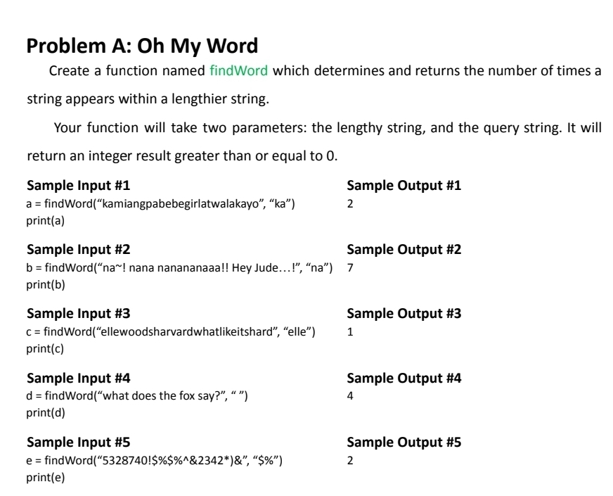 Solved Create a python code for the given problem. Please | Chegg.com