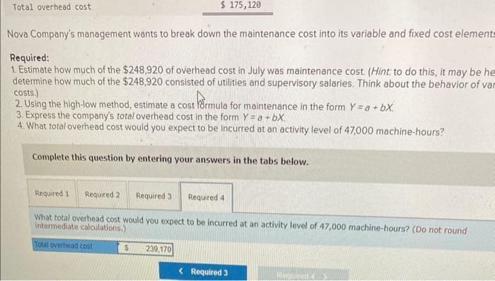 Solved ces Problem 5A-8 (Algo) High-Low Method; Predicting | Chegg.com