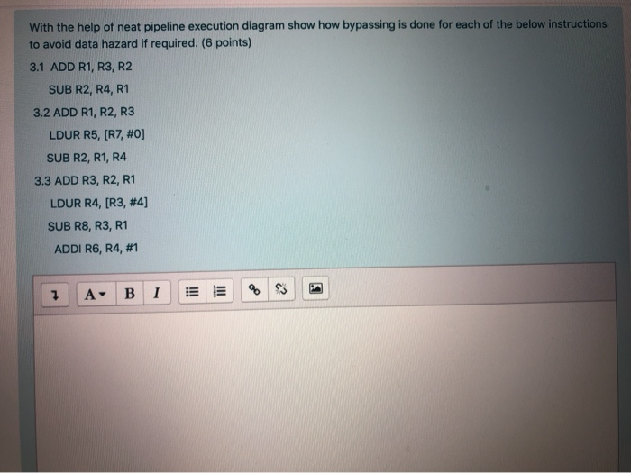 Solved With the help of neat pipeline execution diagram show | Chegg.com