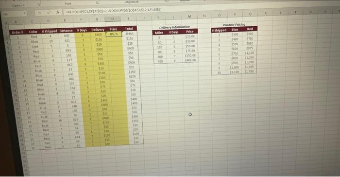  3 5 Use The HLOOKUP Function In Cell H3 To Chegg