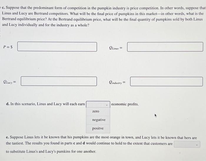 Solved Suppose that the inverse market demand for pumpkins | Chegg.com