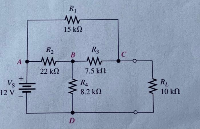 Solved find the total ressitance, total current, and node | Chegg.com