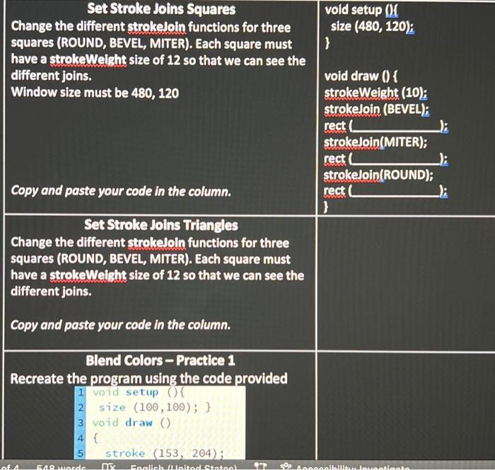 Solved Processing Programming Lab 2 - Colors and Robot | Chegg.com
