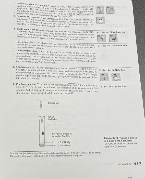 Solved 6. Identify the reagent (and its concentration) that | Chegg.com