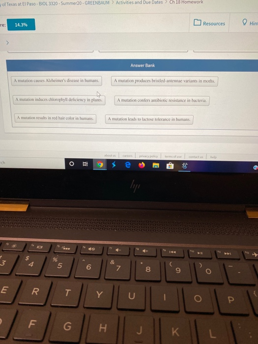 Solved classify each mutation example as definitely | Chegg.com