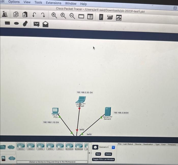 Solved Options View Tools Extensions Window Help Cisco | Chegg.com