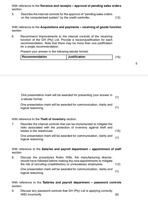 Solved PART B - OTHER MATTERS General and application | Chegg.com