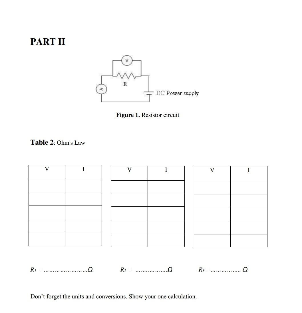 Solved in this pic R1, R2, R3 are given which you will use | Chegg.com