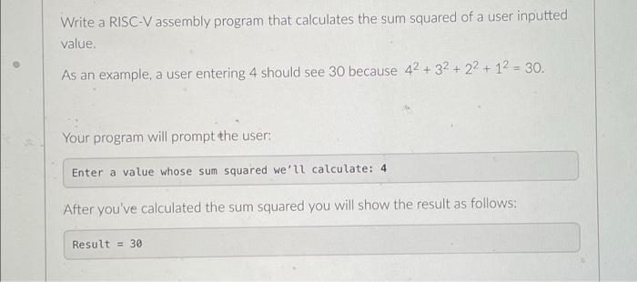 Solved AAASSSAAAPPPWrite a RISC-V assembly program that | Chegg.com