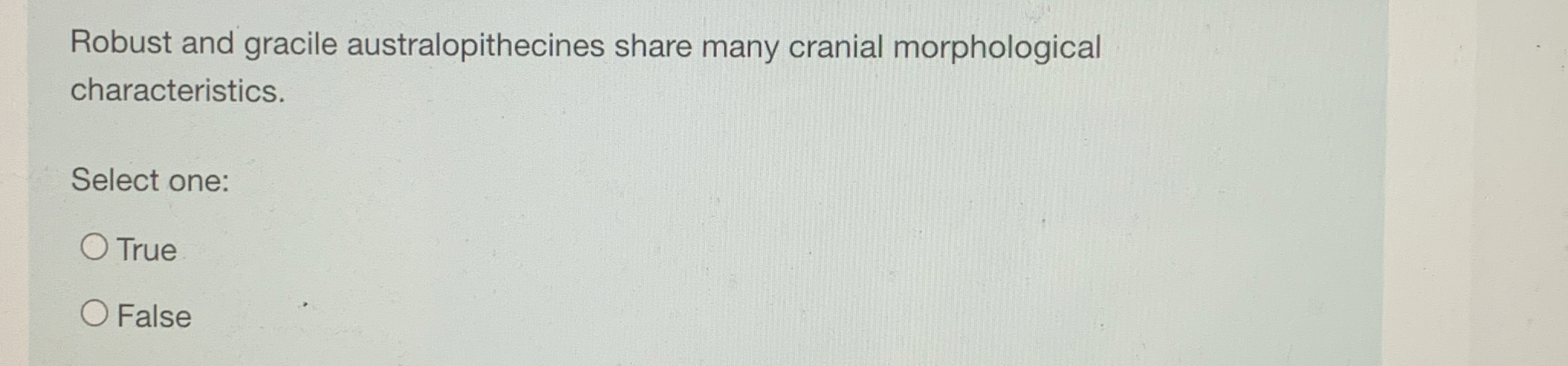 High Quality SOLUTION Robust and gracile australopithecines share many ...