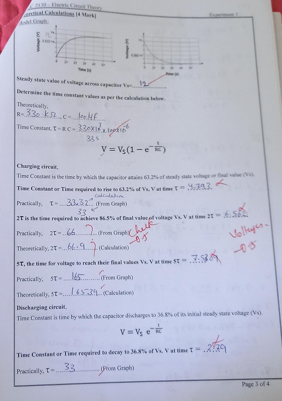 Solved C 2130 - ﻿Electric Circuit Theop)forctical | Chegg.com