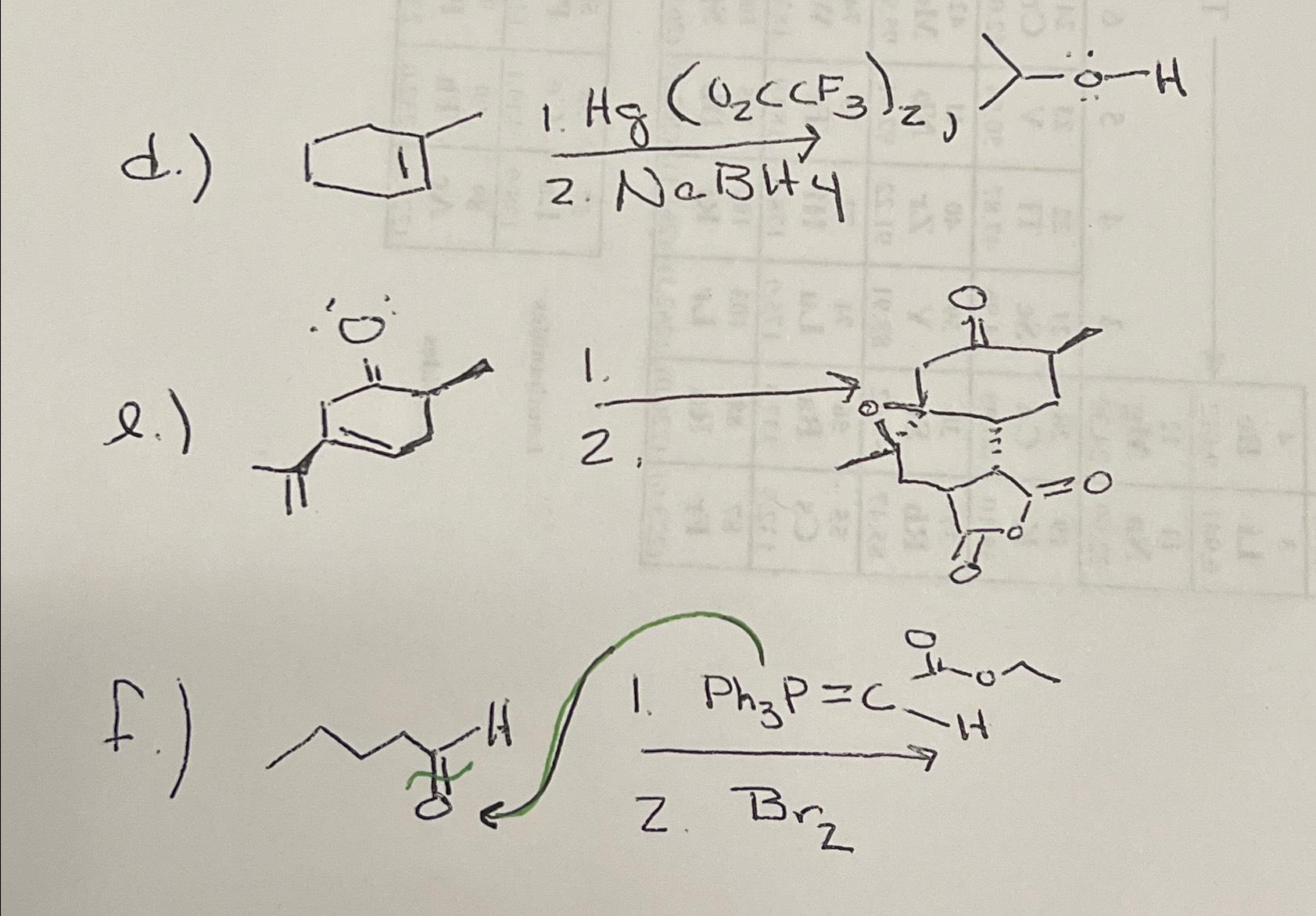 Solved Directions: complete thr following reactons by | Chegg.com