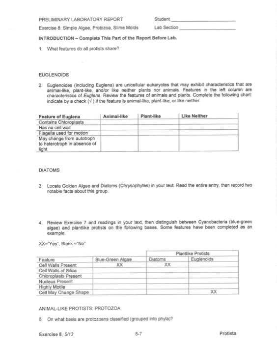 Solved PRELIMINARY LABORATORY REPORT Exercise 8: Simple | Chegg.com