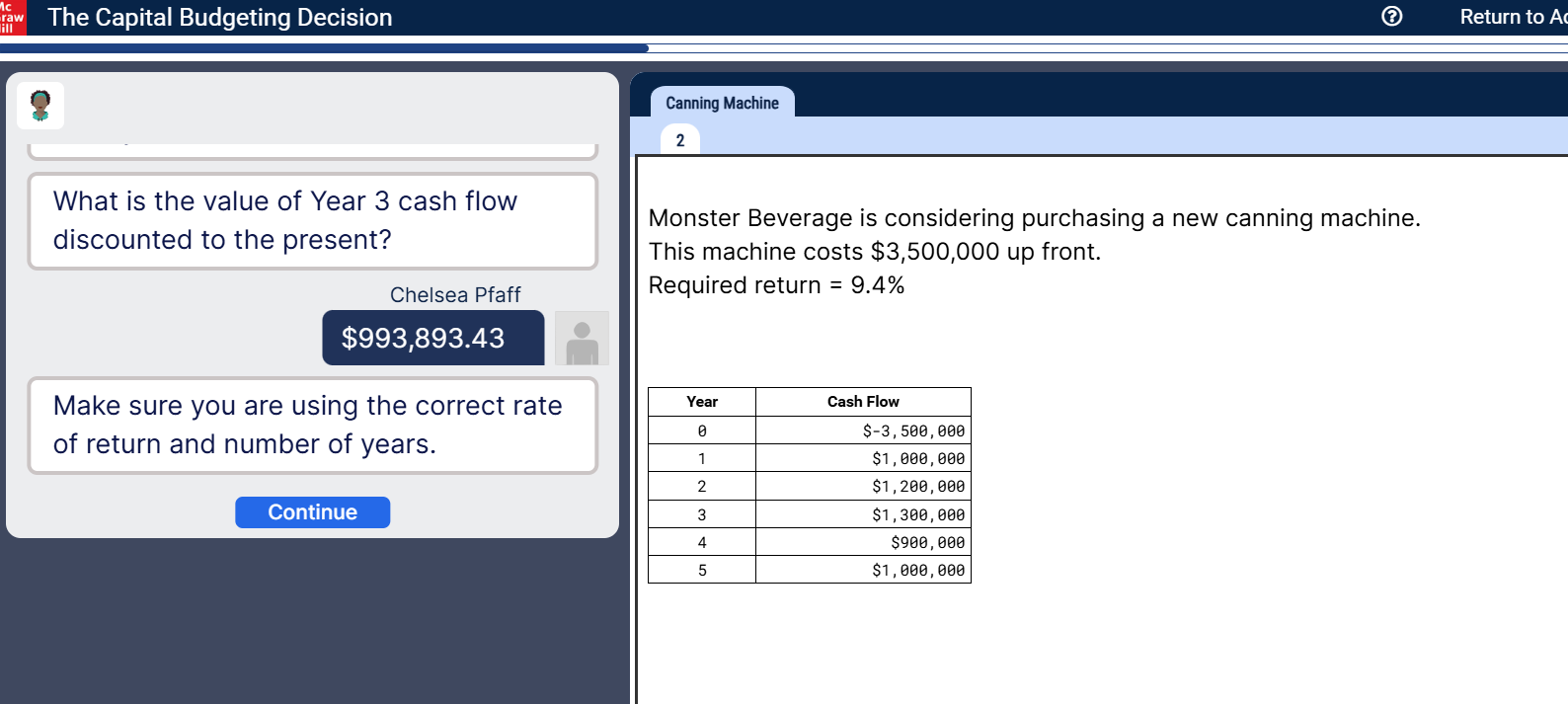Solved Monster Beverage is considering purchasing a new | Chegg.com