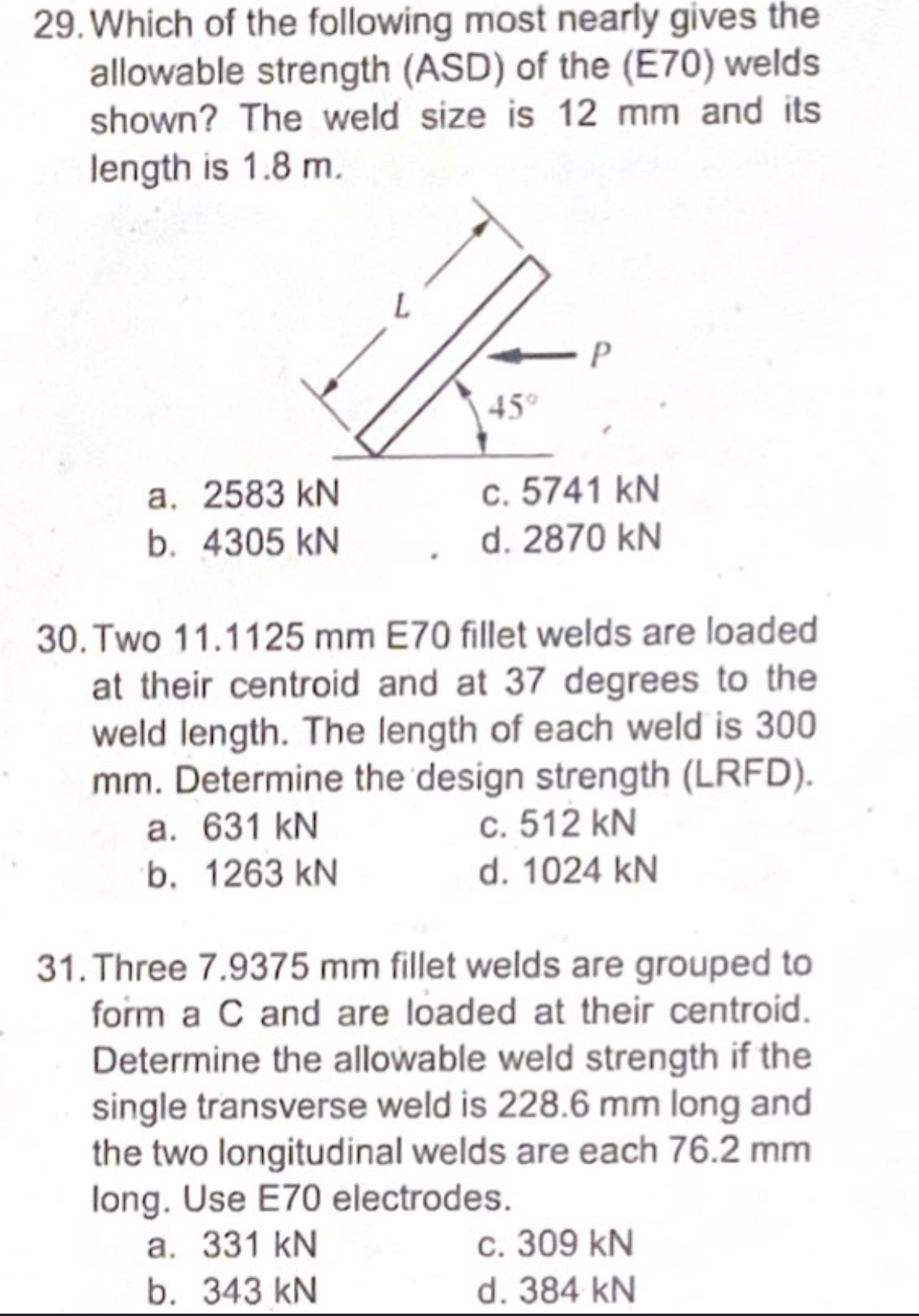 Solved Which of the following most nearly gives the | Chegg.com
