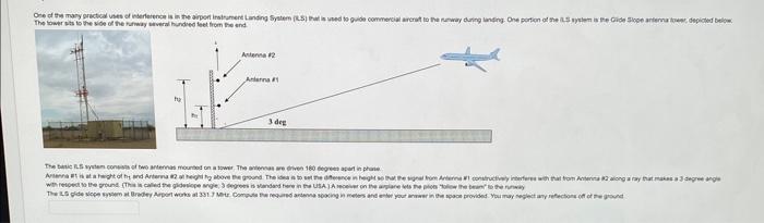 Solved One of the many practical uses of interference is in | Chegg.com