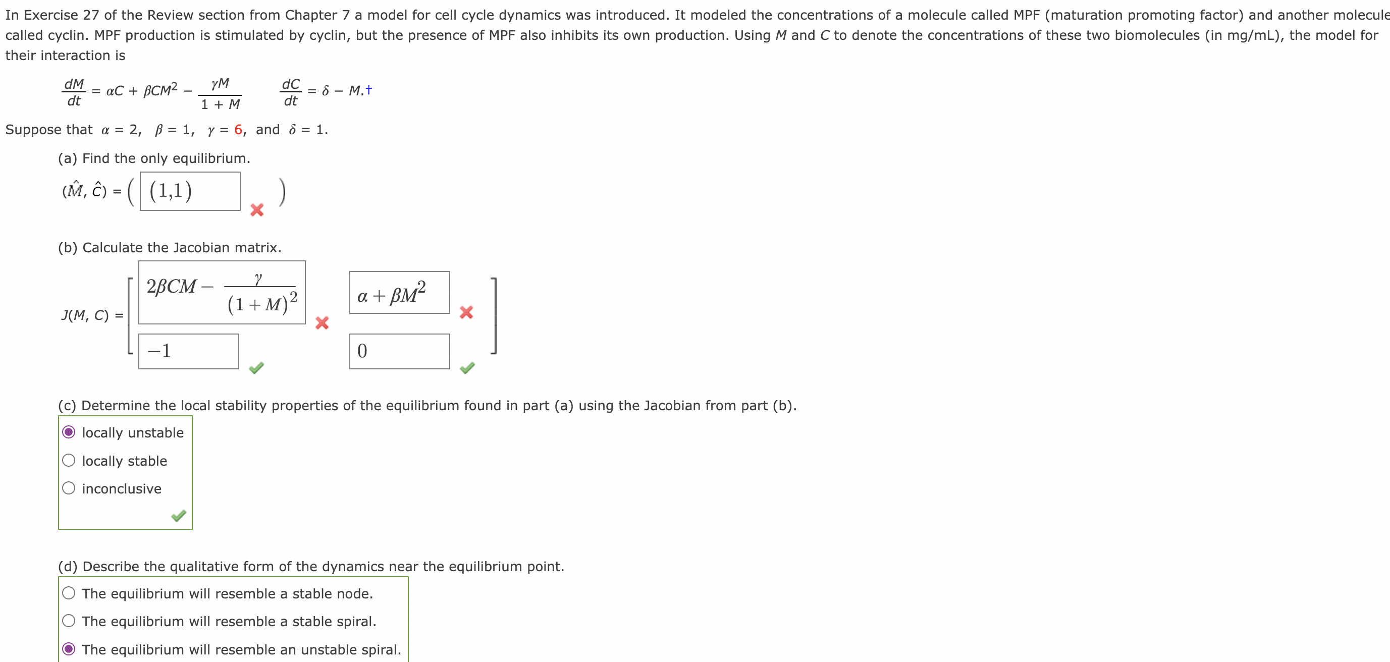 their interaction | Chegg.com