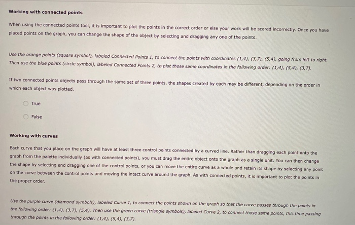 7. Connected points and curves Common features among | Chegg.com