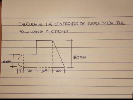 Solved CALCULATE THE CENTROIDS OF GRAVITY OF THE FOLLOWING | Chegg.com