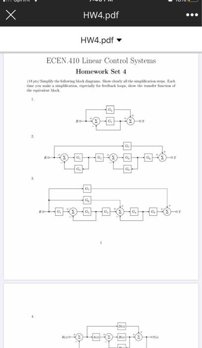 Solved HW4.pdf HW4.pdf - ECEN.410 Linear Control Systems | Chegg.com