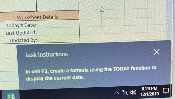 Solved W Worksheet Details Today s Date Last Updated Chegg