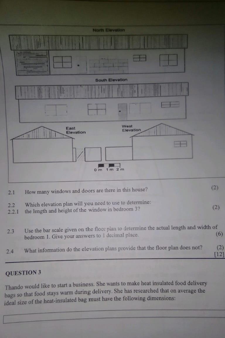 2.1 How many windows and doors are there in this | Chegg.com