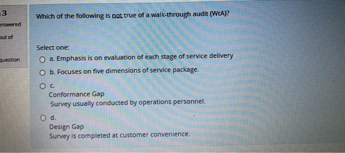Solved 1 In the service process matrix, airlines provide | Chegg.com