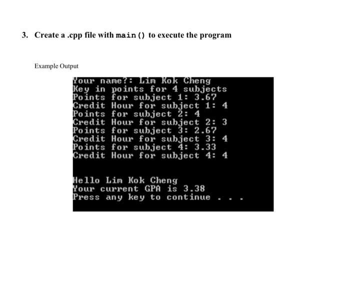 Solved 1. Define a class name Student according to the given | Chegg.com