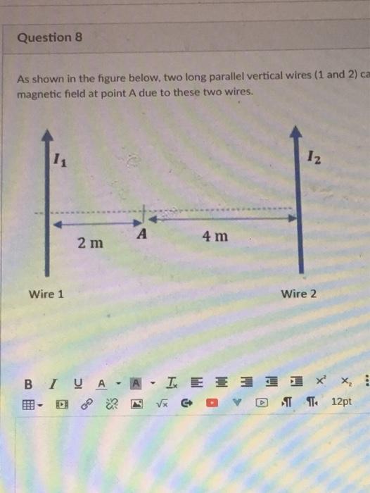 Solved As shown in the figure below, two long parallel | Chegg.com