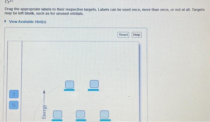 Solved Draw the Octahedral crystal field splitting diagram | Chegg.com