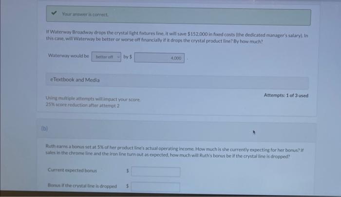 Solved Ruth currently manases the polished chrome division | Chegg.com